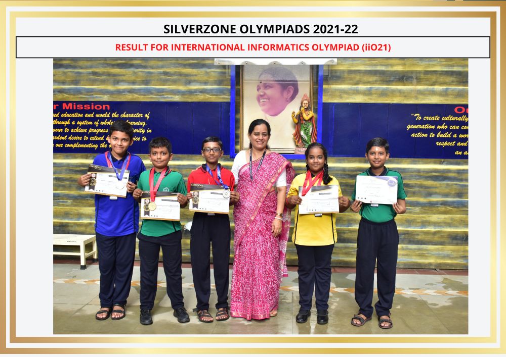 SILVERZONE OLYMPIAD WINNERS 2021 | Amrita Vidyalayam