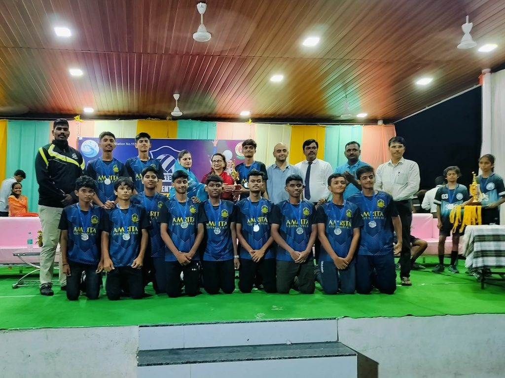CBSE clusters volleyball tournament | Amrita Vidyalayam